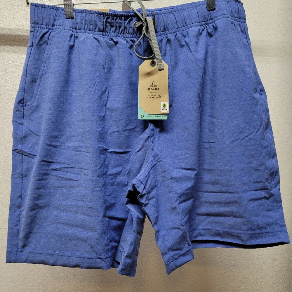 Prana | Shorts | Prana Metric Ewaist Short Rich Sapphire Xxl Nwt | Poshmark